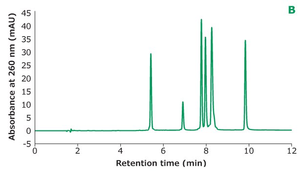 Oligonucleotide Standard 6 Mix LC-UV Analysis